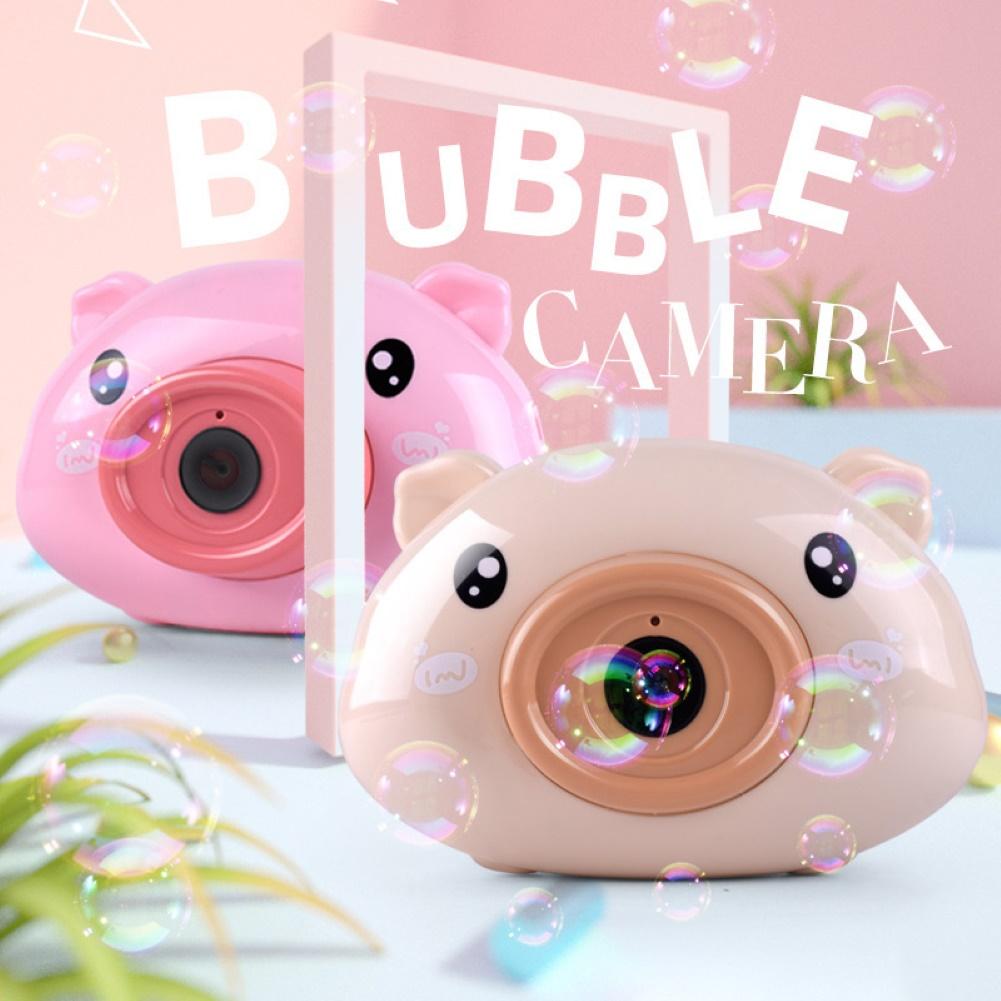 Kid Cute Pig Camera Shape Light Music Automatic Bu... – Vicedeal