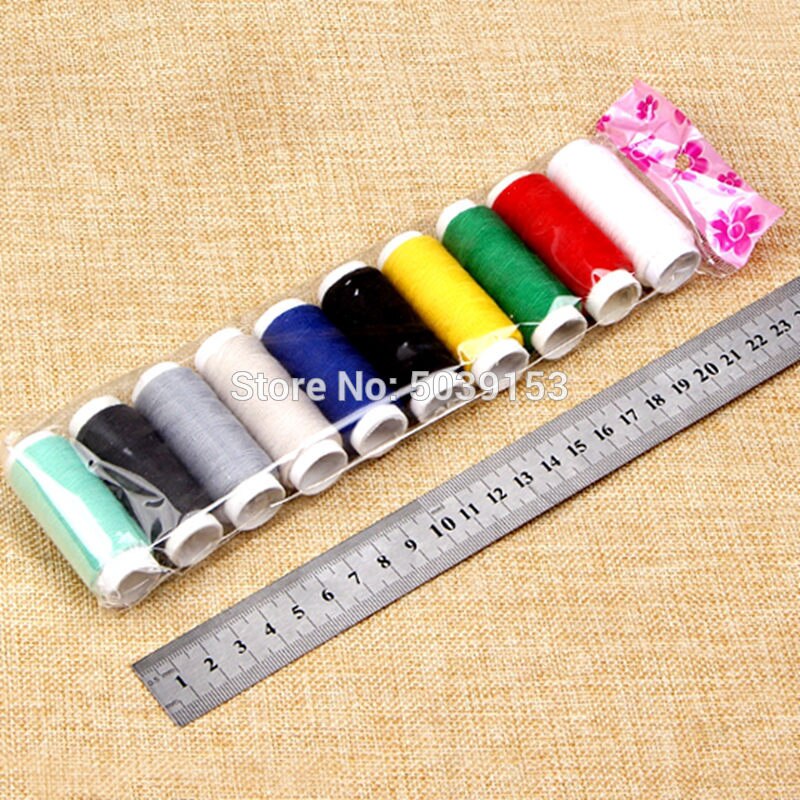 10 Rolls DIY Hand Sewing Thread mixed 10 Colors Co... – Grandado