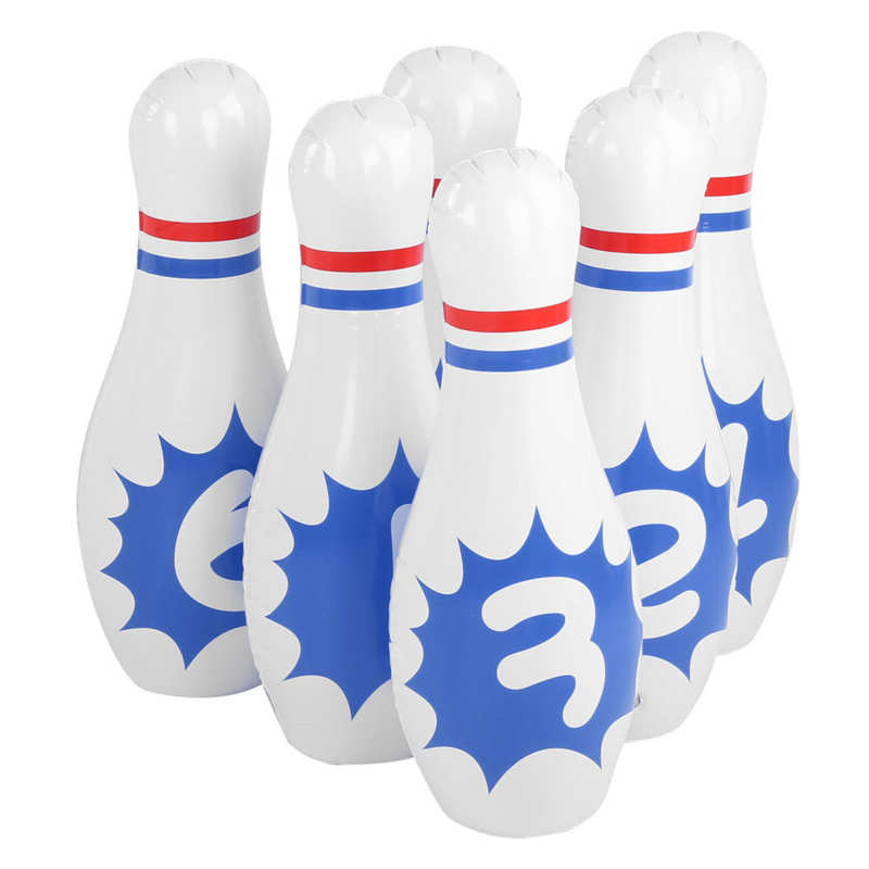 Indoor/Outdoor Games Inflatable Bowling Set 6pcs B... – Grandado Indoor/Outdoor Games Inflatable Bowling Set 6pcs B... – Grandado