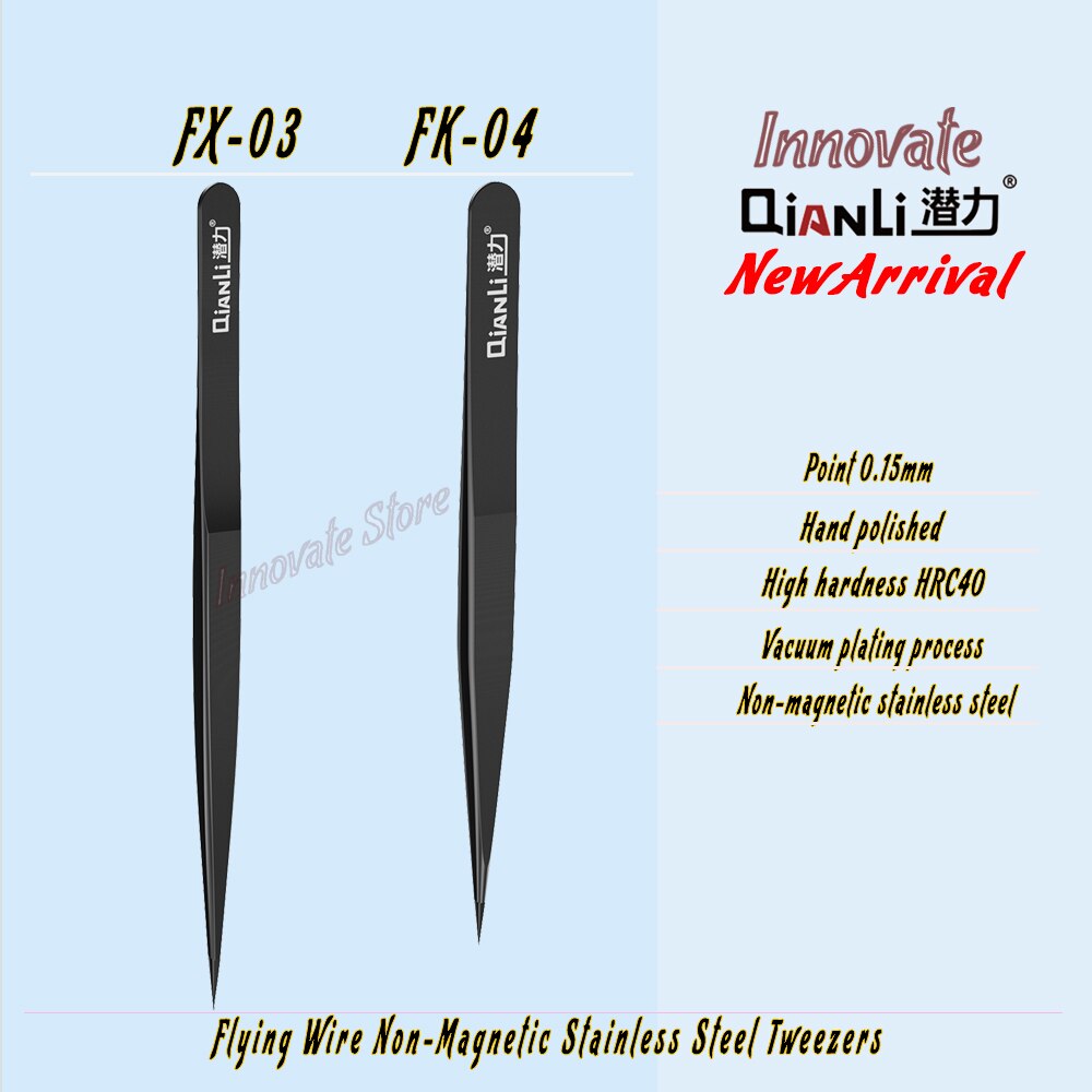 QIANLI Tweezers FX-03 FK-04 0.15mm Flying Wire Non... – Grandado