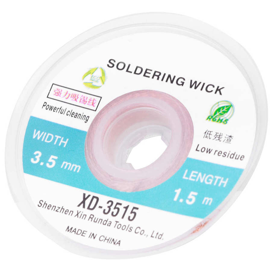 Soldering Accessory 2 Set Solder Wick Remover Deso... – Grandado