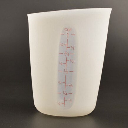 1PC 250ml Silikon Lebensmittel Messbecher Absolvie... – Vicedeal