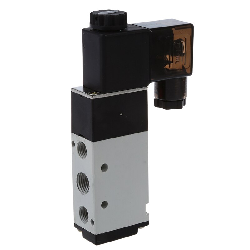 4V210-08 DC 24V 2 Position 5 Way Pneumatic Solenoi... – Grandado