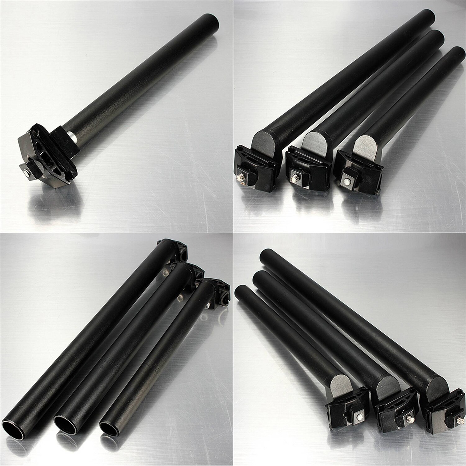 Bicycle Seat post Black 25.4 * 250mm – Grandado