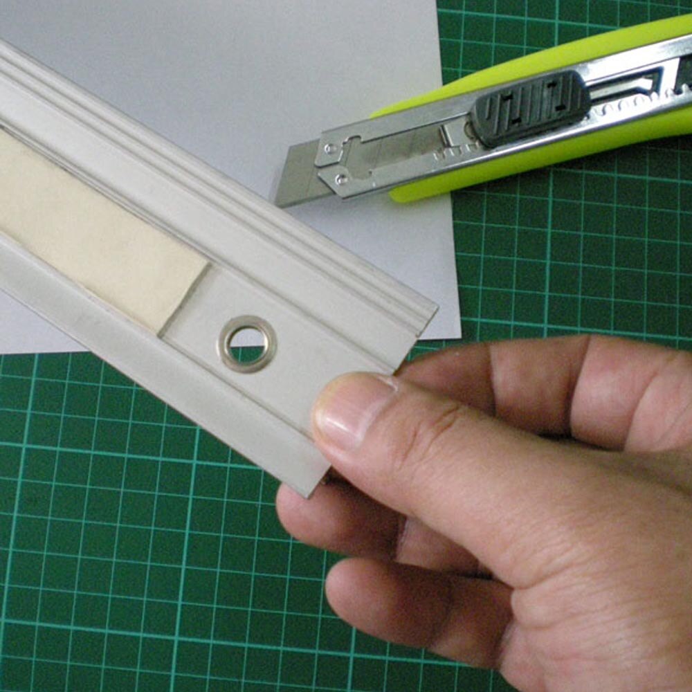 40cm 50cm protection ruler aluminum alloy fuler me... – Grandado