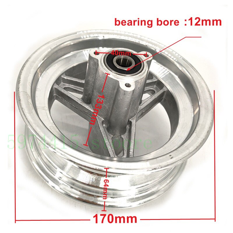 15x6.00-6 Aluminum Alloy Wheel Hub For Electric Sc... – Grandado