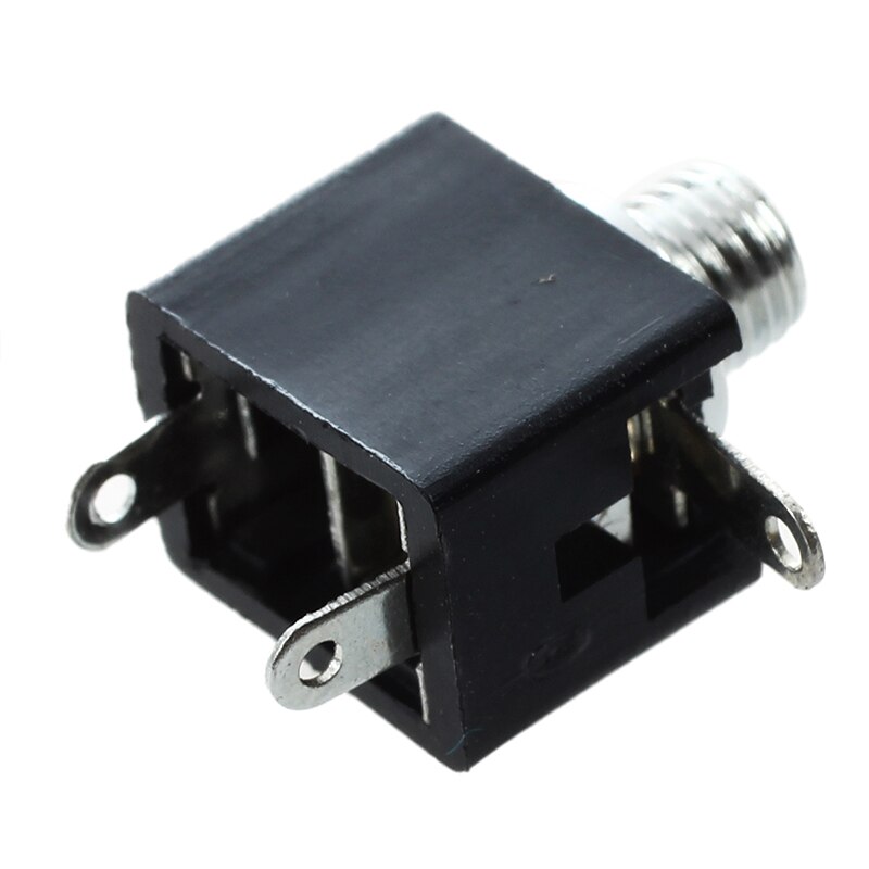 Black 3 Pin 2.5mm Female o Mono Headphone Jacks So... – Grandado