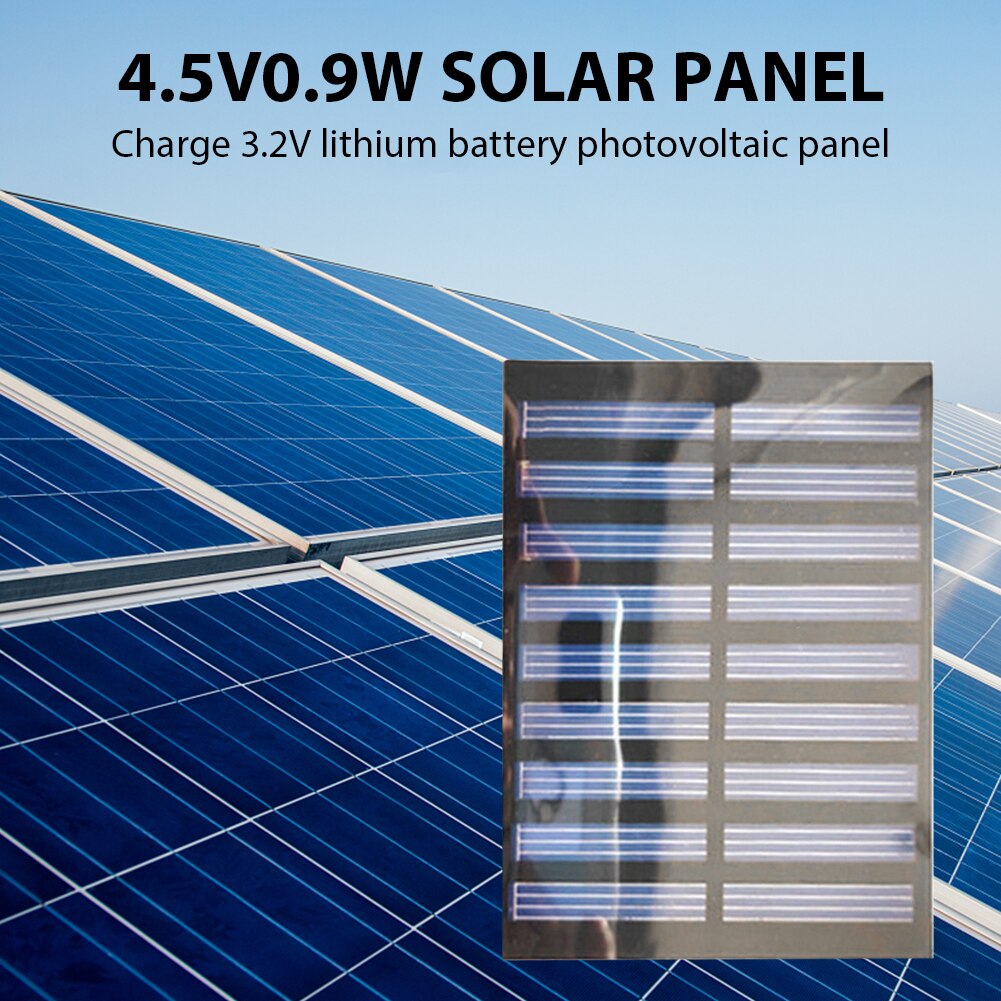 4.5V 0.9W Solar Cell DIY Solar Panel Module Charge... – Grandado