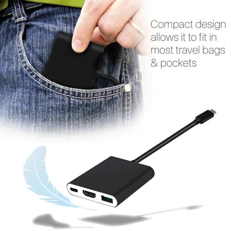 Type C To HDMI Adapter For Nintendo Switch 3 In 1 ... – Grandado