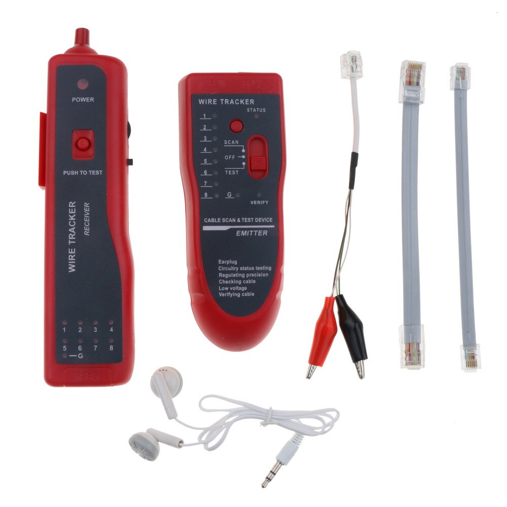 kebidumei Network Cable Tester Lan RJ45 RJ11 Cable... – Grandado