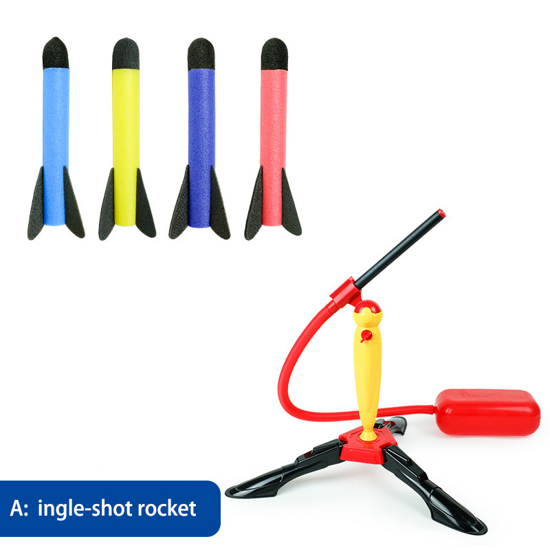 Toy Rocket Launcher for Kids Air Pressed Stomp Roc... – Grandado
