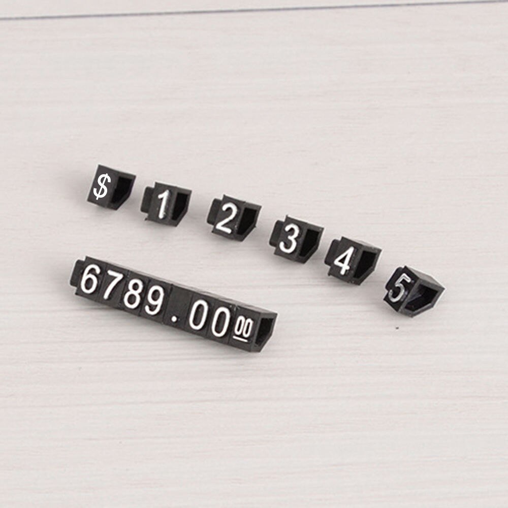 30 Set Price Tag Cube Assembly Blocks Stick Adjust... – Grandado