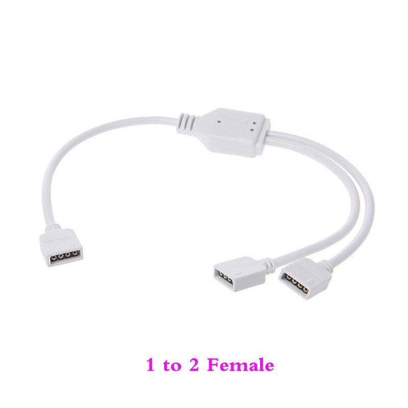 4 Pin Flexible LED Connector Extension Wire Cable ... – Vicedeal