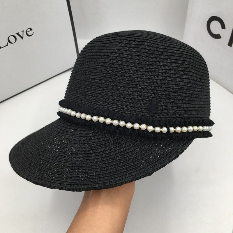 Sorte visirer solhat cap kvindelig baseball cap dæ... – Vicedeal