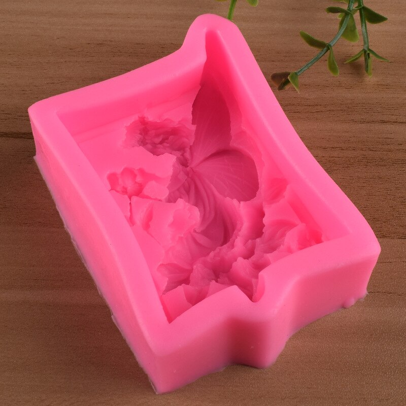 Fairy angel form fondant kageform 3d harpiks ler s... – Vicedeal