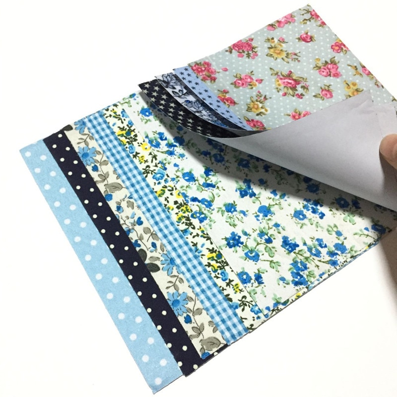10pcs* Self-adhesive Fabric Scrapbooking Sewing Ar... – Grandado