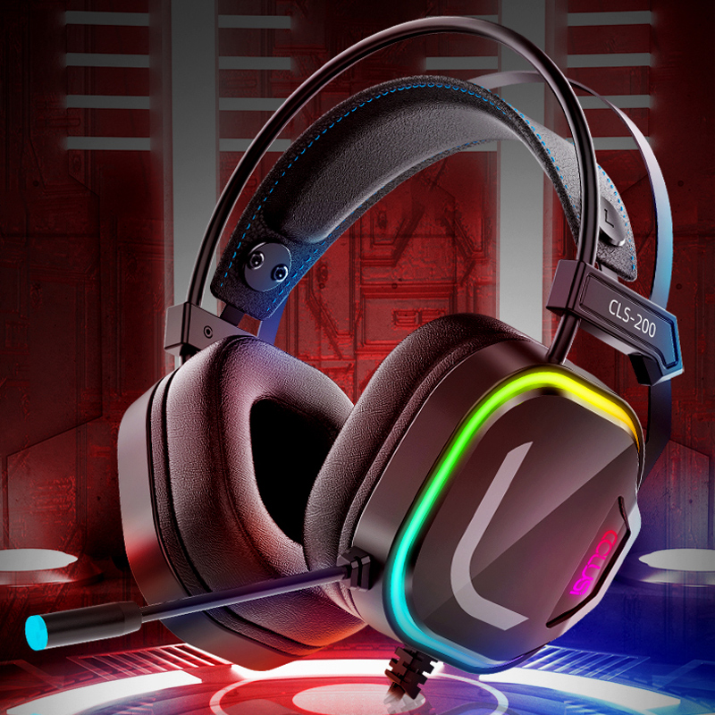 Over-head øretelefon computer stereo gaming hovedt... – Grandado