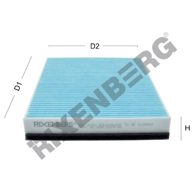 FORD VOLVO POLLEN FILTER 5128504 CU25007 RXC 6265 ... – Vicedeal