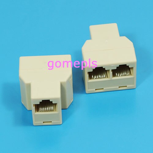 RJ45 CAT5 CAT5E Netwerk Ethernet 1to2 Connector Ad... – Vicedeal
