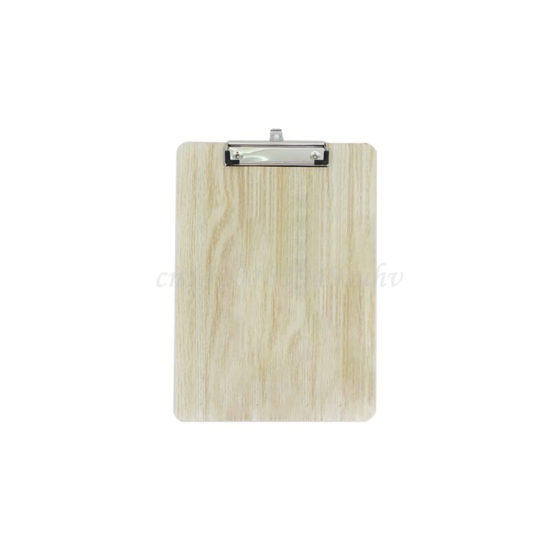 OOTDTY Portable A4 A5 Wooden Writing Clipboard Fil... – Vicedeal
