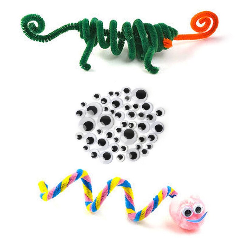 DIY Art Crafts Pompoms Material Multicolour Childr... – Vicedeal