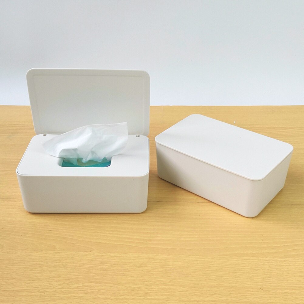 Tissue Box Dry Wet Paper Case Desktop Wipes Storag... – Grandado
