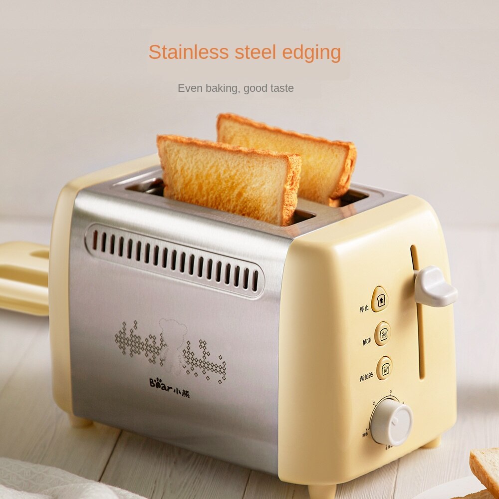 2 Slice Elektrische Brood Broodrooster Machine 6 V... – Vicedeal