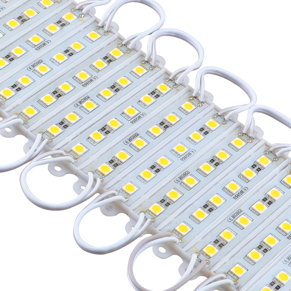 20PCS 5050 6 LED Module Lighting DC12V Waterproof ... – Vicedeal