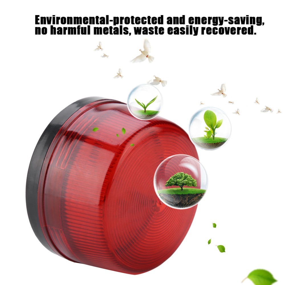 LED Flashing Lamp Security Alarm Strobe Signal War... – Vicedeal