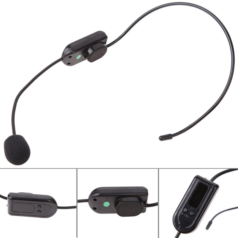 Fm Draadloze Microfoon Headset Megafoon Radio Mic ... – Vicedeal