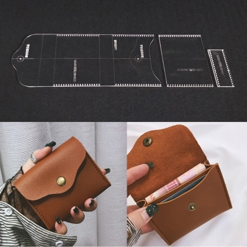 Acrylic Stencil 1 Set Leather Template Home Handwo... – Grandado