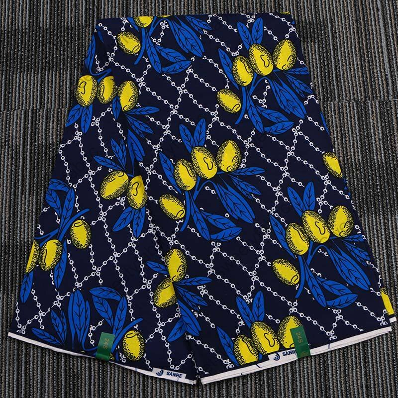 Ankara African prints batik pagne real wax fabric ... – Grandado