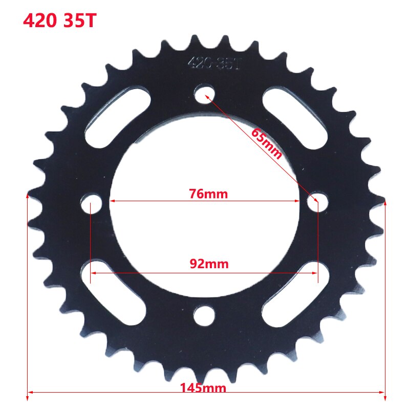 420/428 Chains 35T Motorcycle Chain Sprockets Rear... – Vicedeal