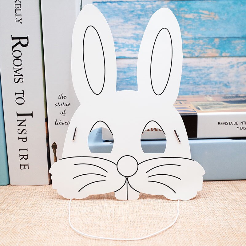 10 Pcs/Lot Cartoon Animals Graffiti Mask Children ... – Grandado