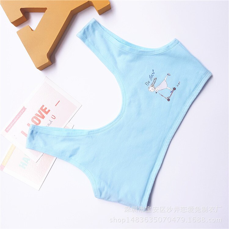 5PCS Girls' development bra cotton breathable cute... – Vicedeal