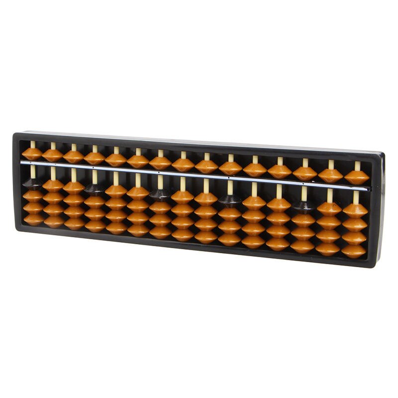 1Pc Plastic Abacus 15 Digits Arithmetic Tool Kid's... – Grandado