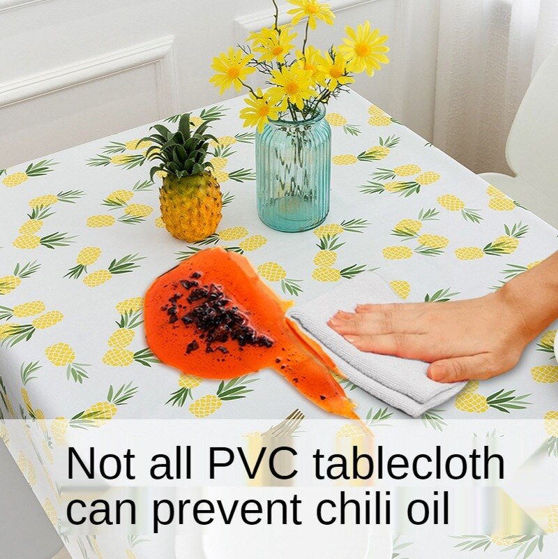 Polyester Oilcloth Waterproof Checkered Tablecloth... – Vicedeal