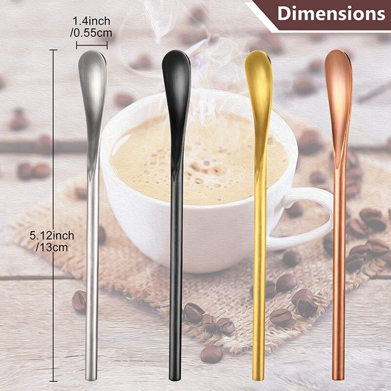 Coffee Spoons Cocktail Tea Stir Sticks Spoons Espr... – Grandado