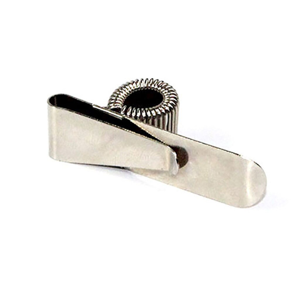 Single Hole Metal Spring Pen Holder Portable Noteb... – Grandado