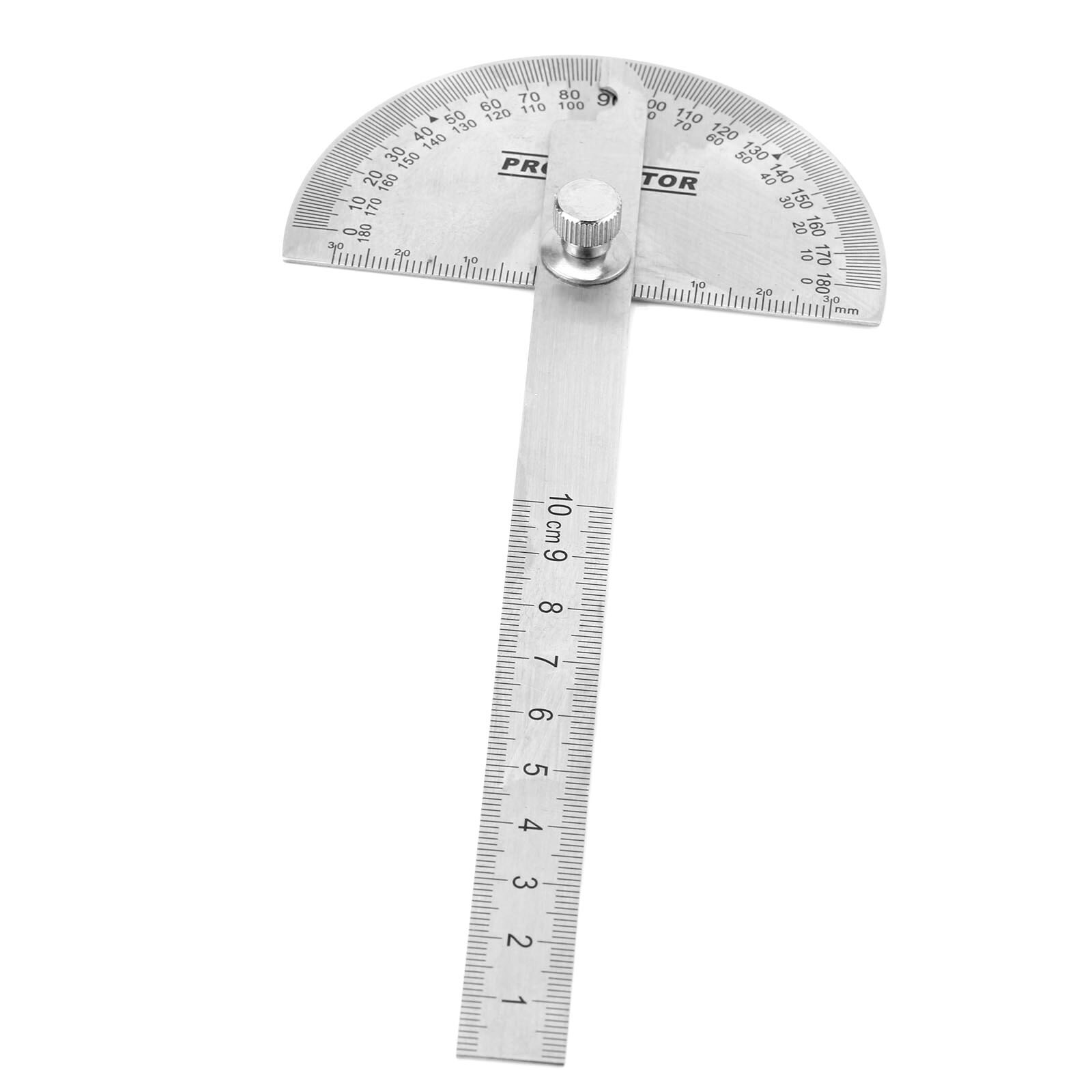 DRELD Stainless Steel 180 Degree Protractor Angle ... – Grandado