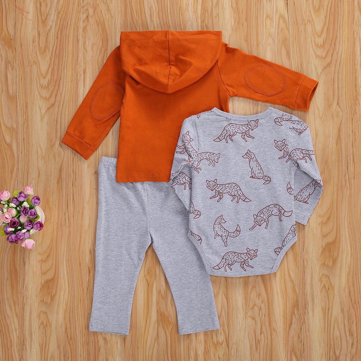 Focusnorm 0-18m efterår baby drenge tøj sæt 3 stk ... – Vicedeal