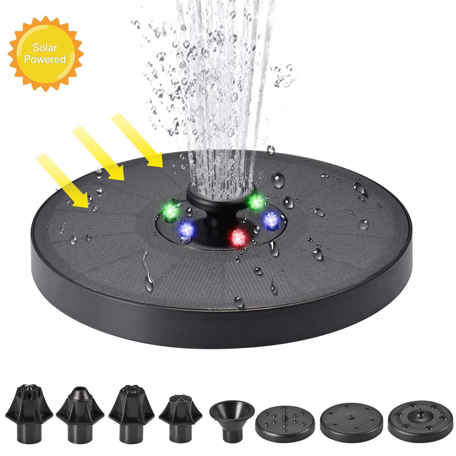 Water Fontein Vijver Tuin Zonne-energie Water Drij... – Grandado