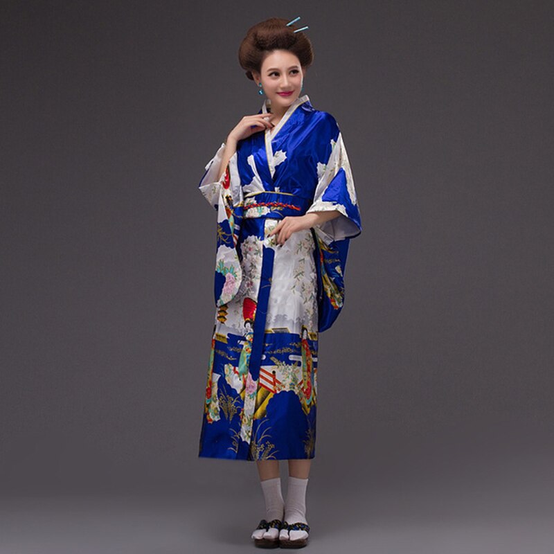Japanese Women Original Yukata Dress Traditional K... – Grandado
