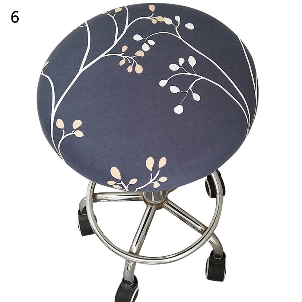 1 Pc Round Chair Cover Bar Stool Cover Elastic Sea... – Grandado
