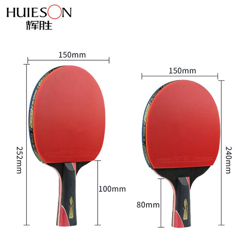 Huieson 5 Star Black & Red Carbon Tafeltennis Rack... – Grandado