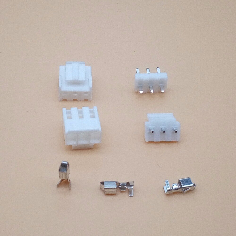 20sets VH 3,96mm 2P 3P 4P 5P 6 Pin Stecker + Weibl... – Vicedeal