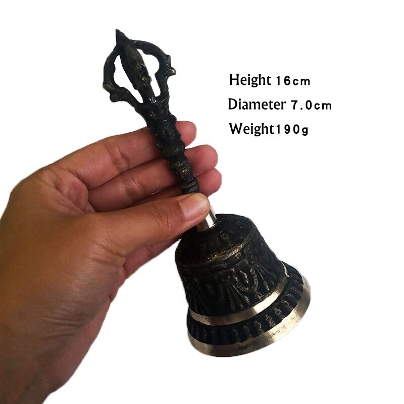 Pure Coppers Hand Bell Buddhism Mood Ethnic Vintag... – Grandado