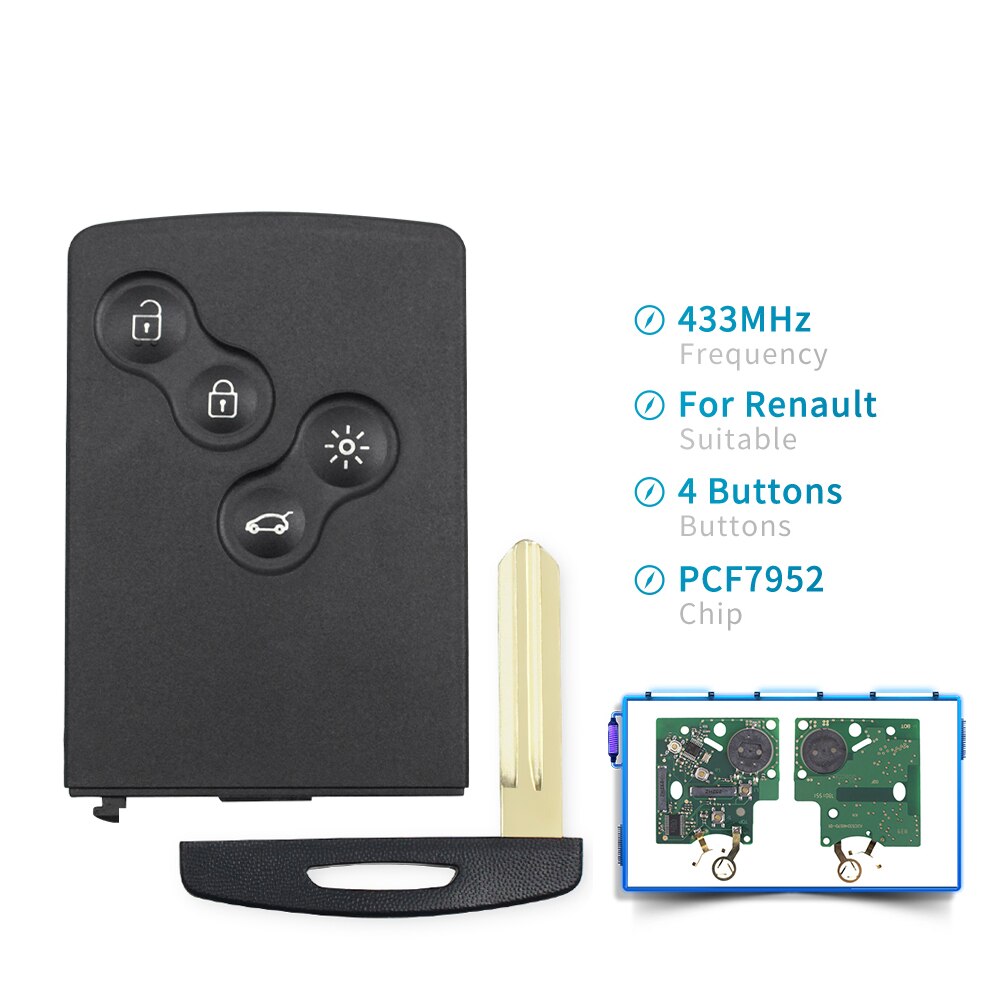 Dandkey For Renault Megane Scenic Laguna Koleos Cl... – Grandado