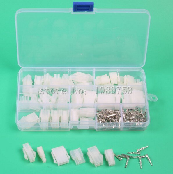 Juego de 25 piezas de conectores de cable de 2 pines, 3p, 4 pines, 4 ...