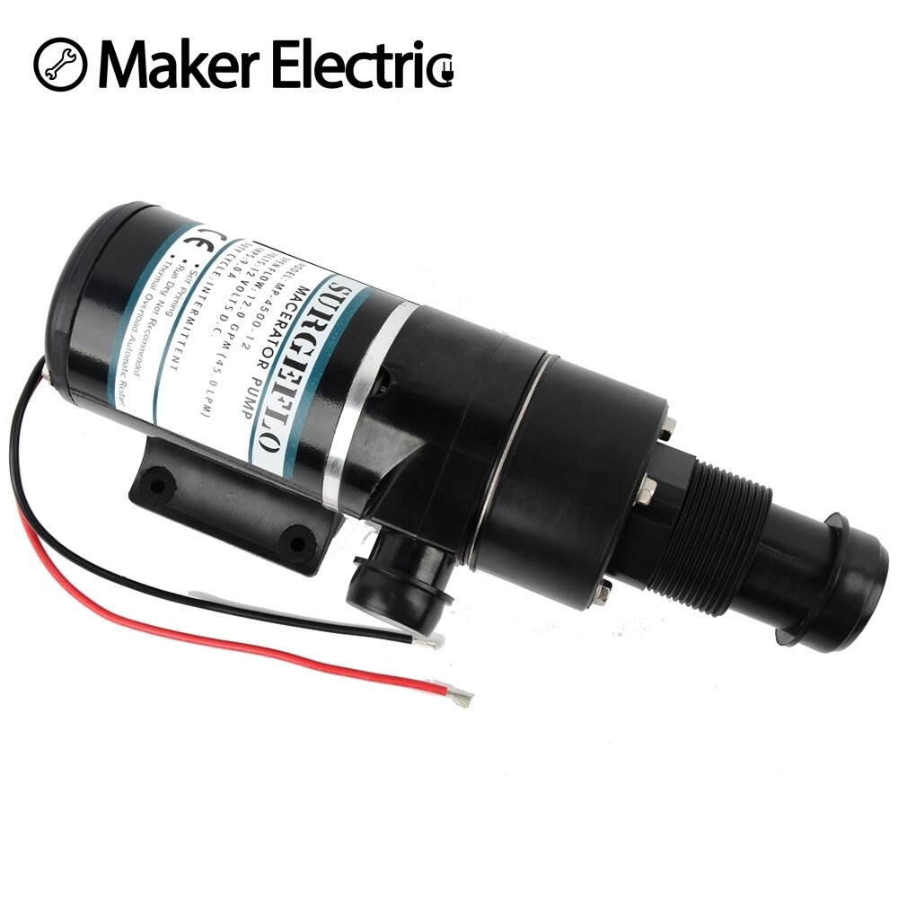 MP-4500-12 12 v dc dc Riolering Versnijderpomp 45L... – Grandado